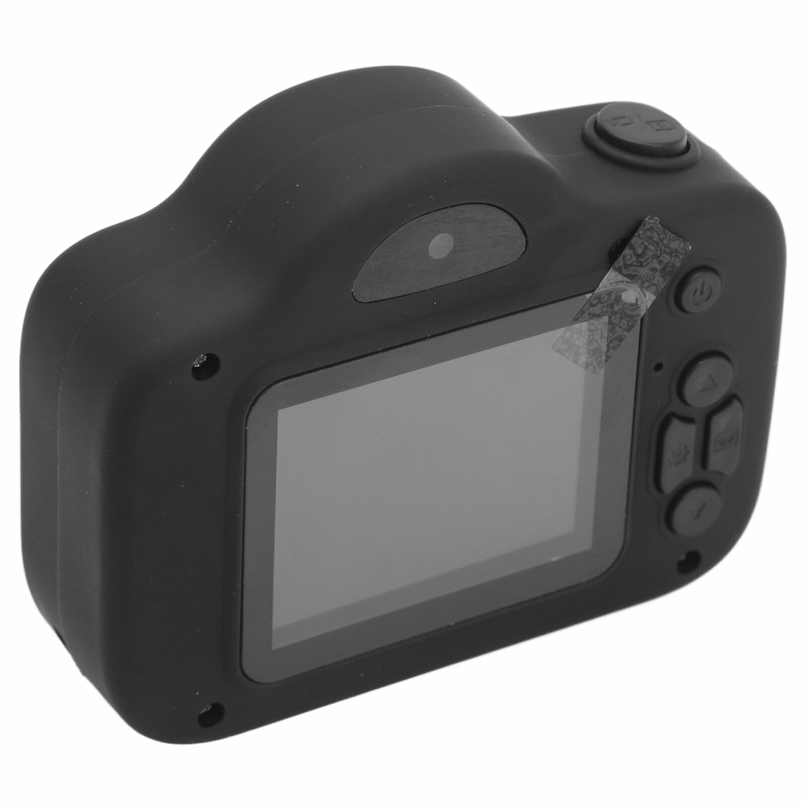Детская камера HD с 2-дюймовым IPS экраном, 20MP фотографии, 1080P видео, игрушка для фотографии, черный цвет