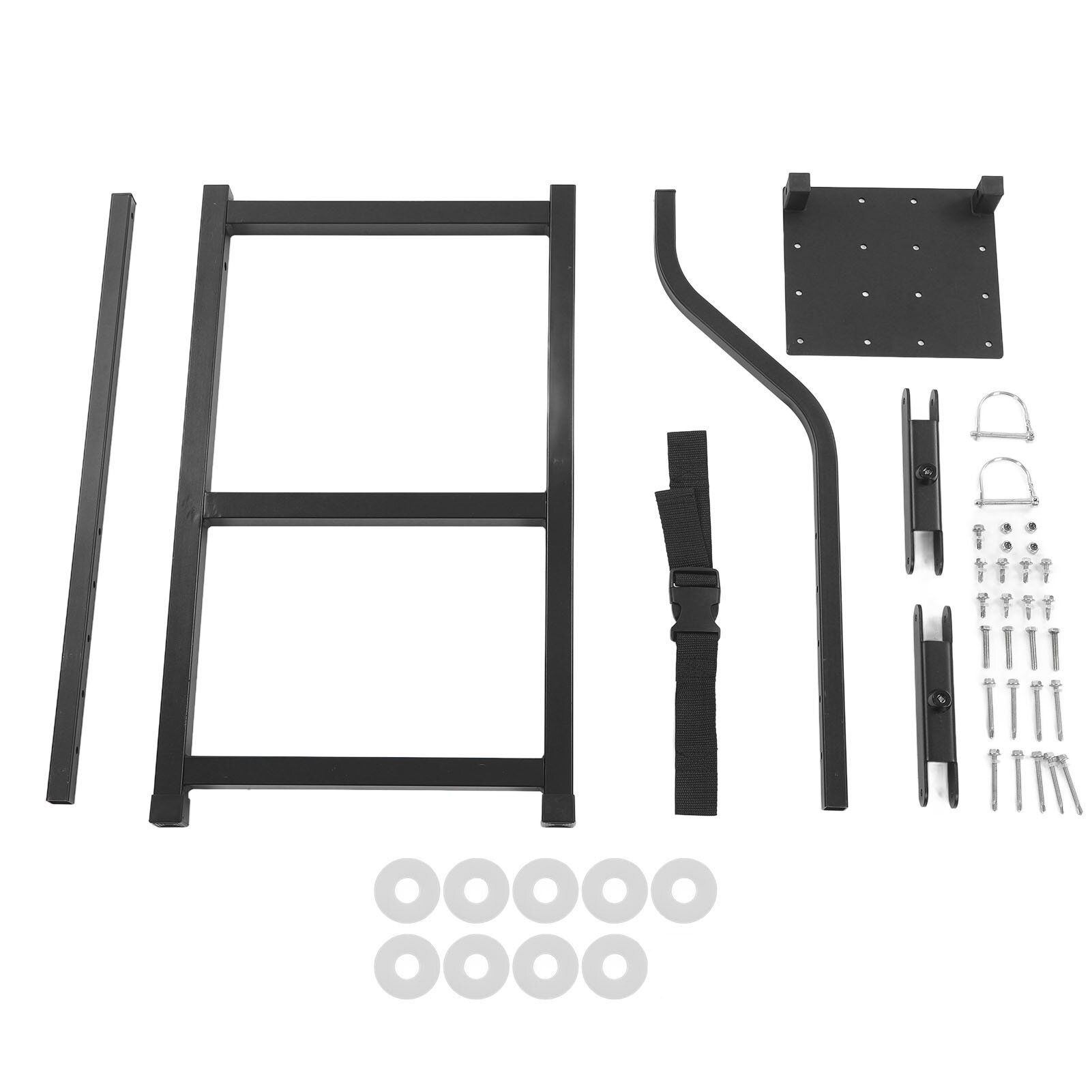 Лестница задней двери Универсальная регулируемая высота Лестница задних ворот Приемник Поворотная стремянка