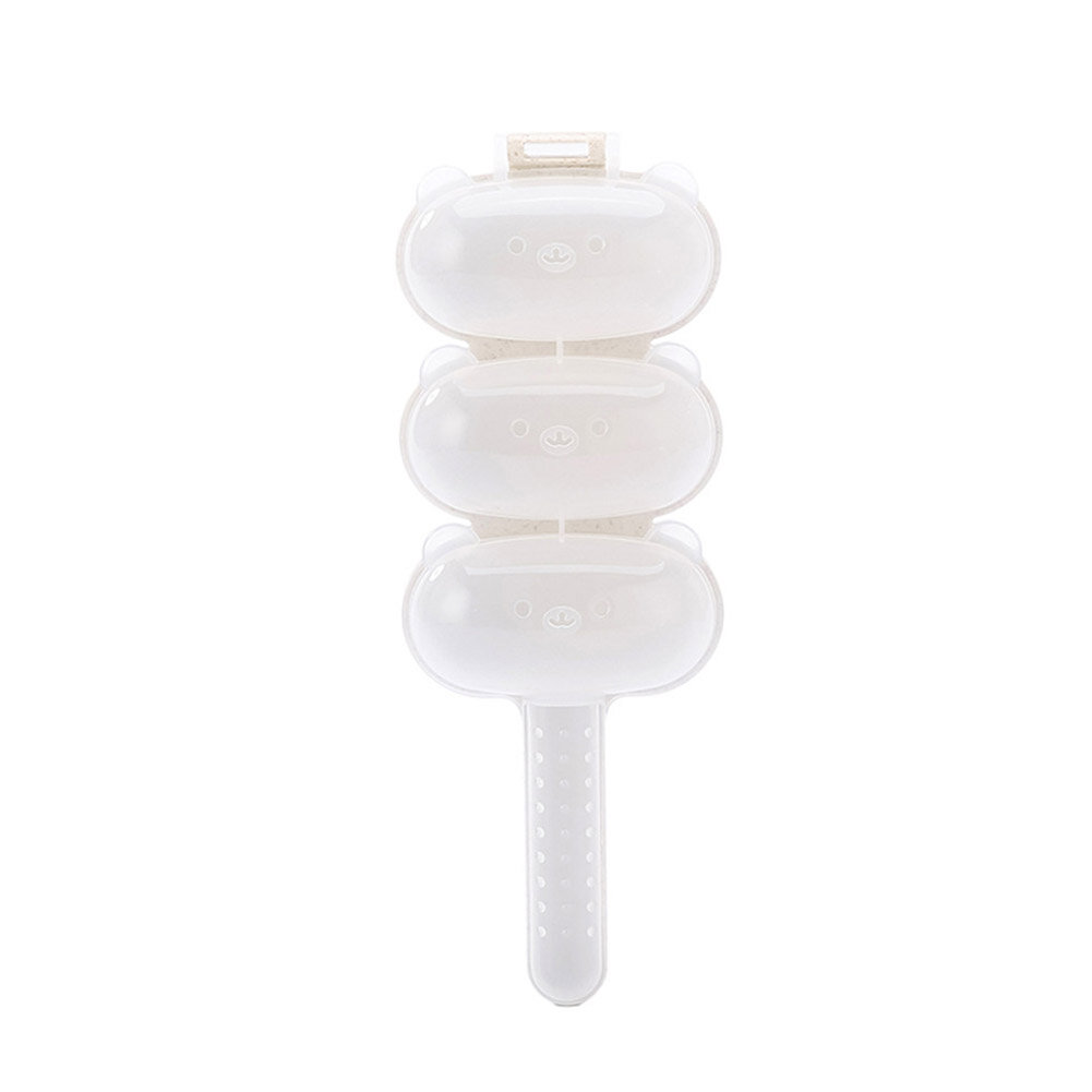 Рисовая шарика плесени суши -производитель шариков плесень с ложкой кухонной кухни, установленные для ребенка (бежевый)