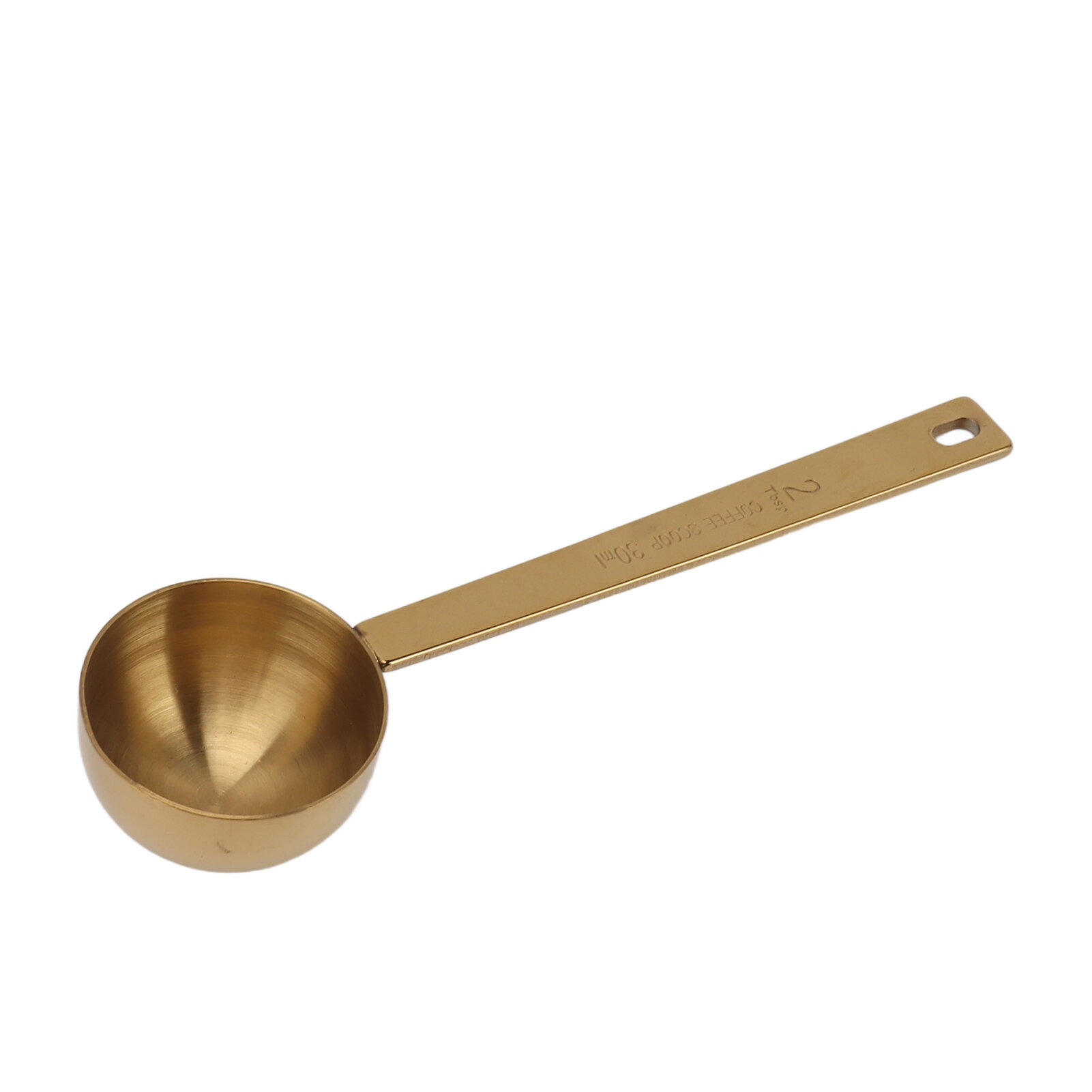 Мерная ложка для кофе из нержавеющей стали, ложка для кофе с длинной ручкой, ложка для сухого молока, фруктовый порошок, 30 мл