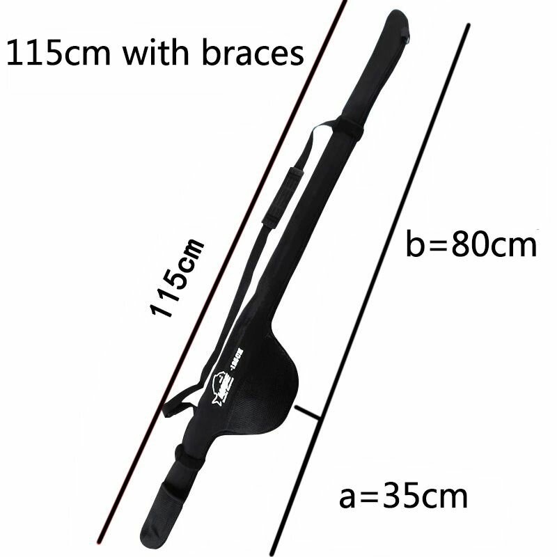 Сумка для рыбалки 115/120/125/130/135/140 см чехол удочки телескопический спиннинга рыболовная катушка хранения катушек нейлоновый -hz