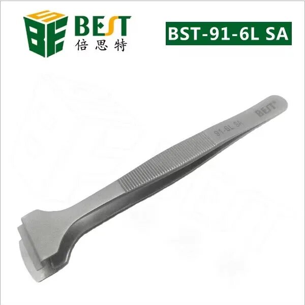 Пинцет BST-91-6L SA из нержавеющей стали