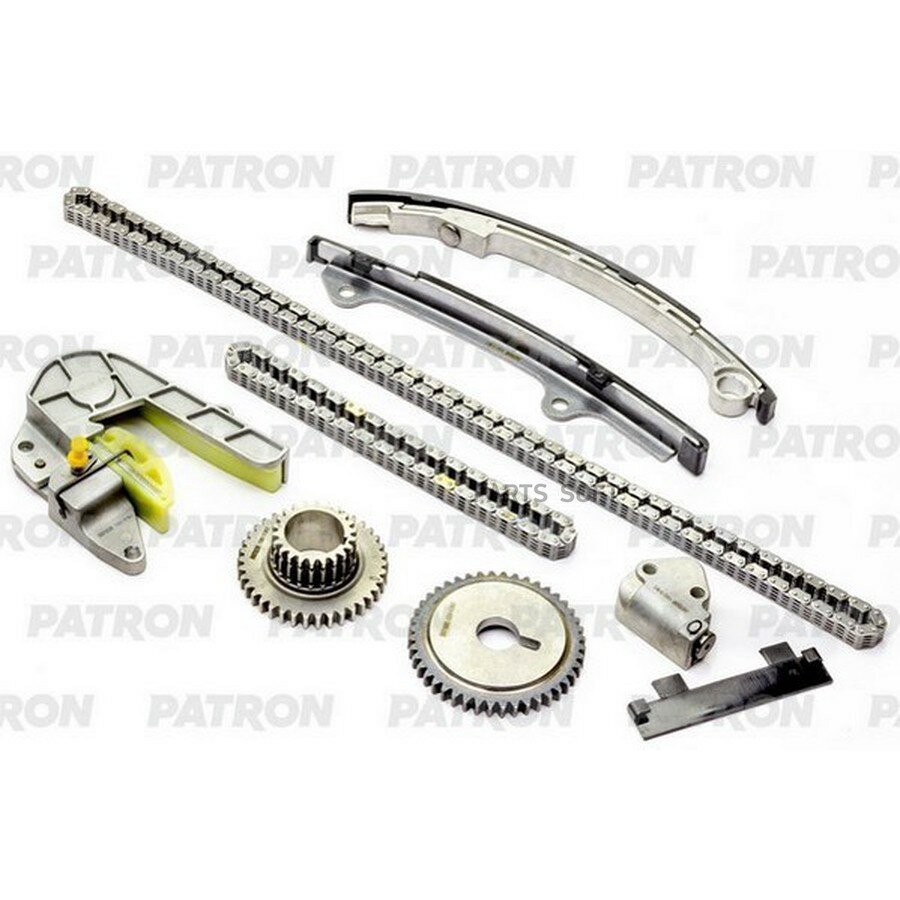 Комплект цепи ГРМ (Цепь-2, Нат-2, Усп-3, Шест-2) NISSAN X-Trail (T31) 2.5i (QR25DE) 2007-2013 PATRON PTCK031 | цена за 1 шт