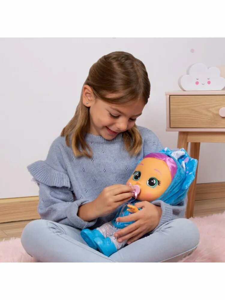 IMC Toys Cry Babies Dressy series Набор интерактивных кукол плакать со нарядом и соской-пустышкой, Подходит для детей старше 3 лет