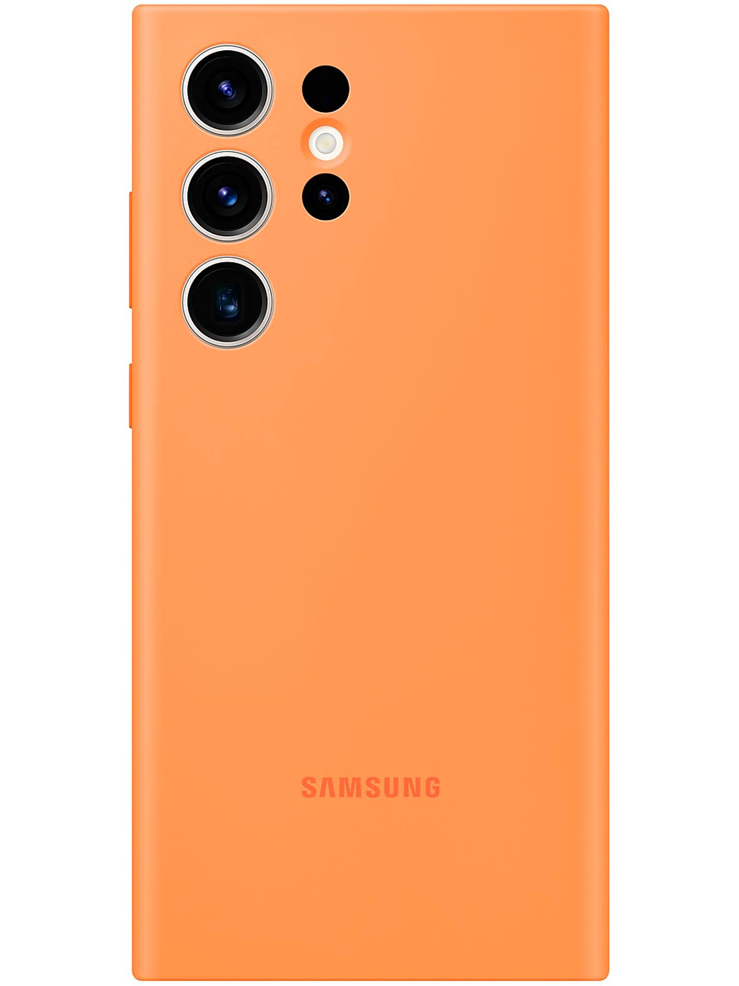 Чехол Samsung Galaxy S23 Ultra Silicone Case Orange EF-PS918TOEGWW