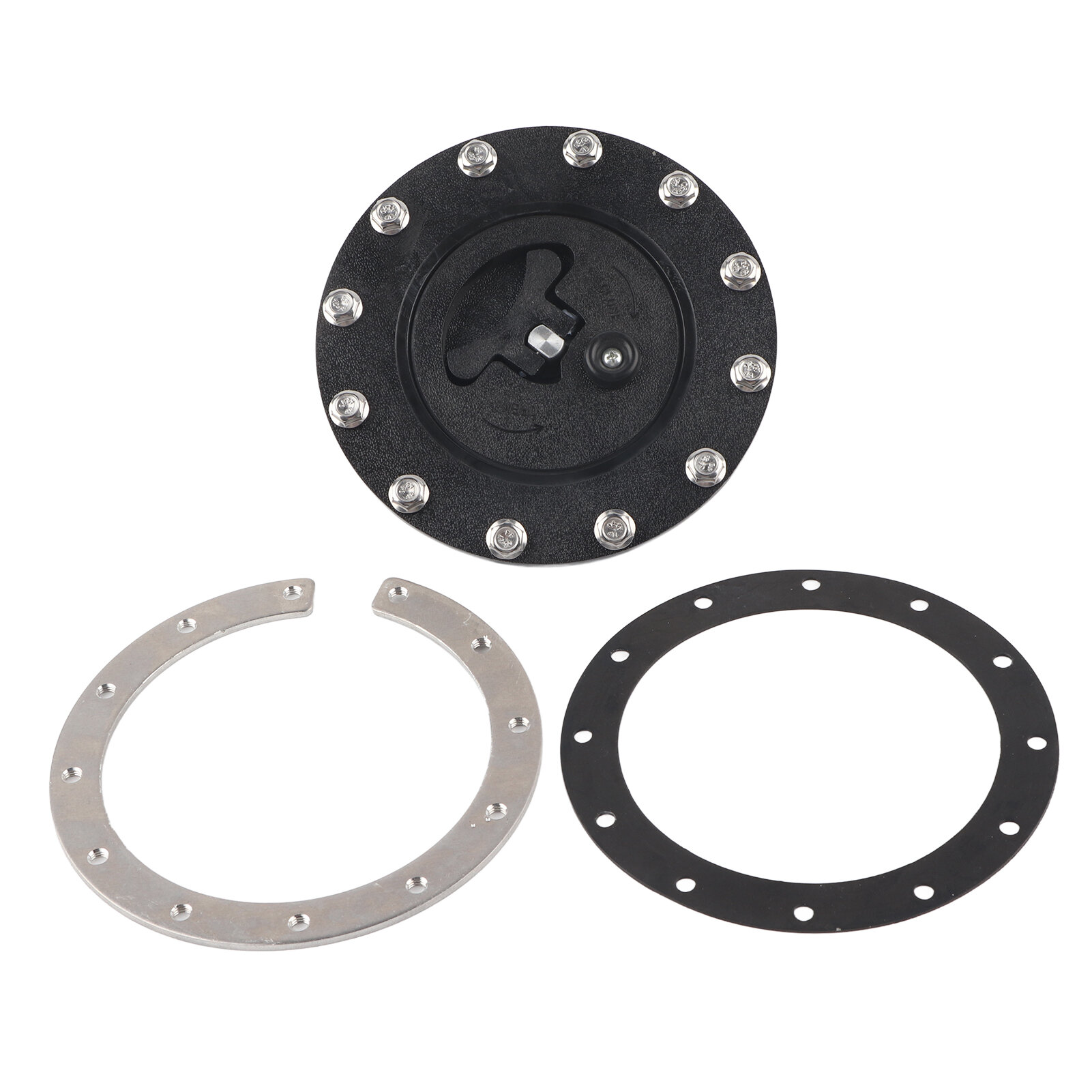 Крышка Заливной Горловины Бензобака Топливного Элемента Поворотная Крышка Фитинга Огнестойкая с Гайкой Болт Универсальный