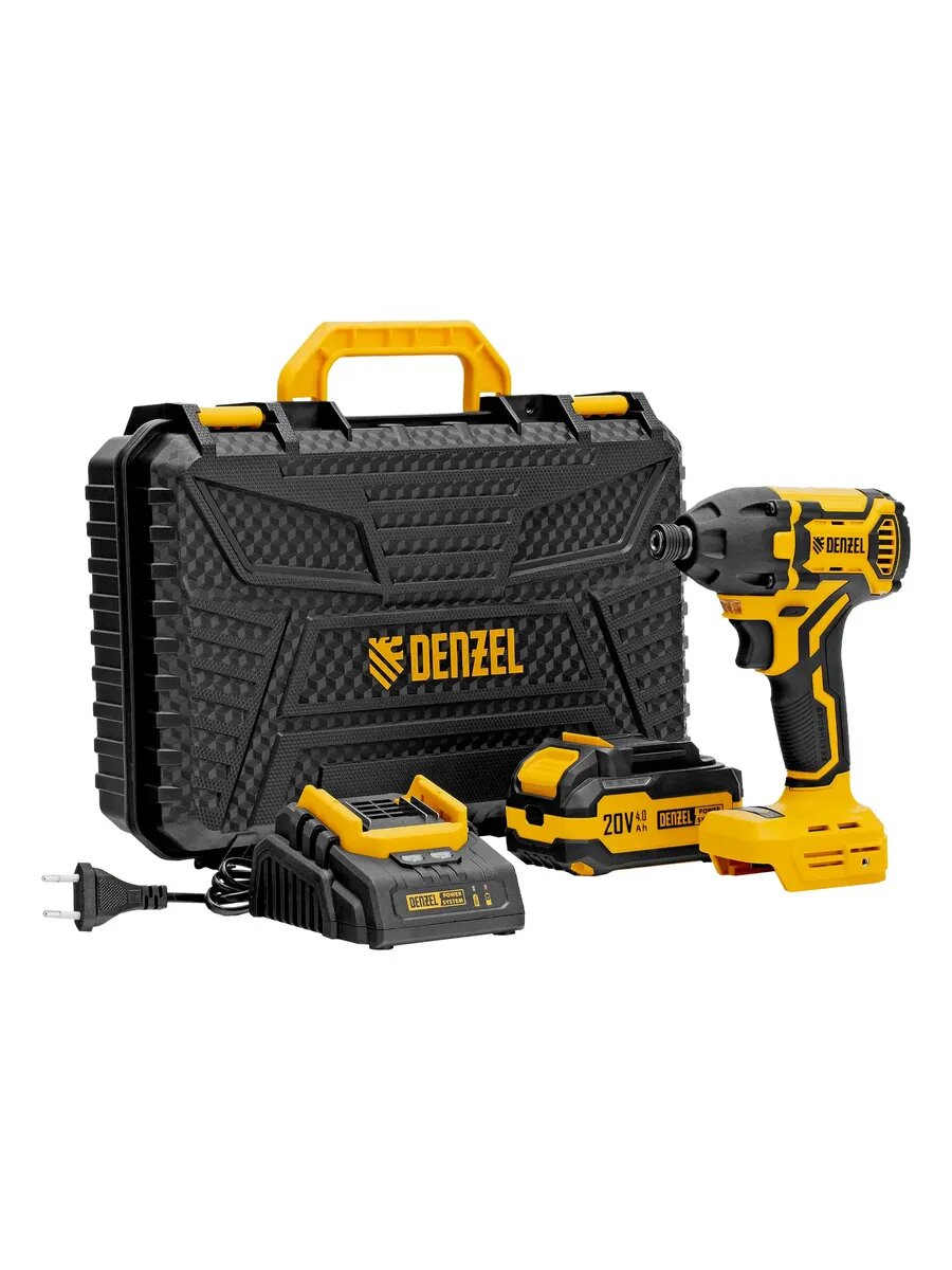 Винтоверт ударный аккумуляторный бесщеточный 20В 26514