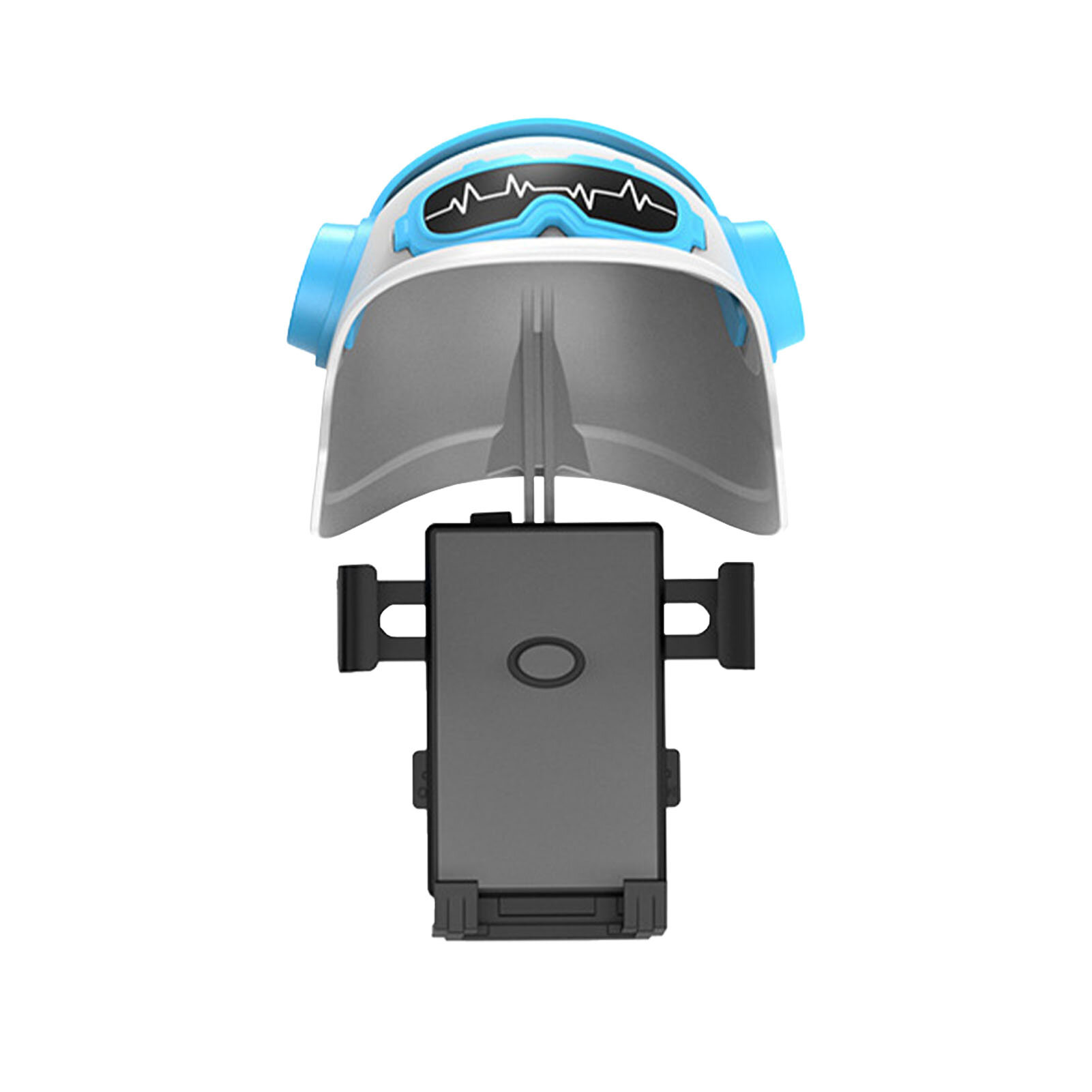 Держатель для мобильного телефона на шлеме, водонепроницаемый, устойчивый к солнцу телефон, навигационное крепление для мотоциклов, электромобилей, модели руля велосипеда, белый цвет