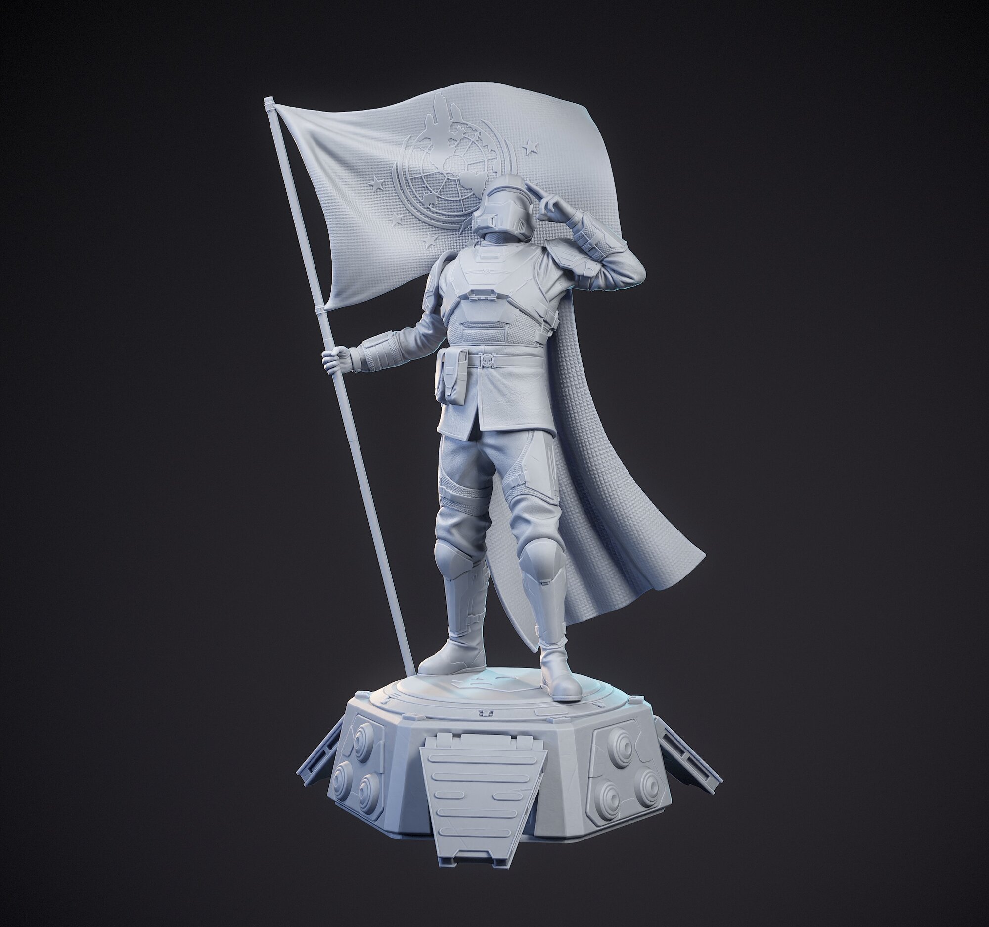 Фигурка десантника из игры Helldiver — фото 1
