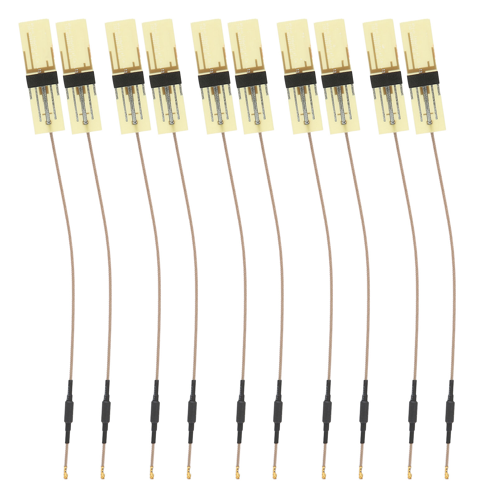 10Pcs IPX Antenna 2.4G Wireless Mini PCI PCI-E WiFi Bluetooth Built in Signal Transmission(17cm )
