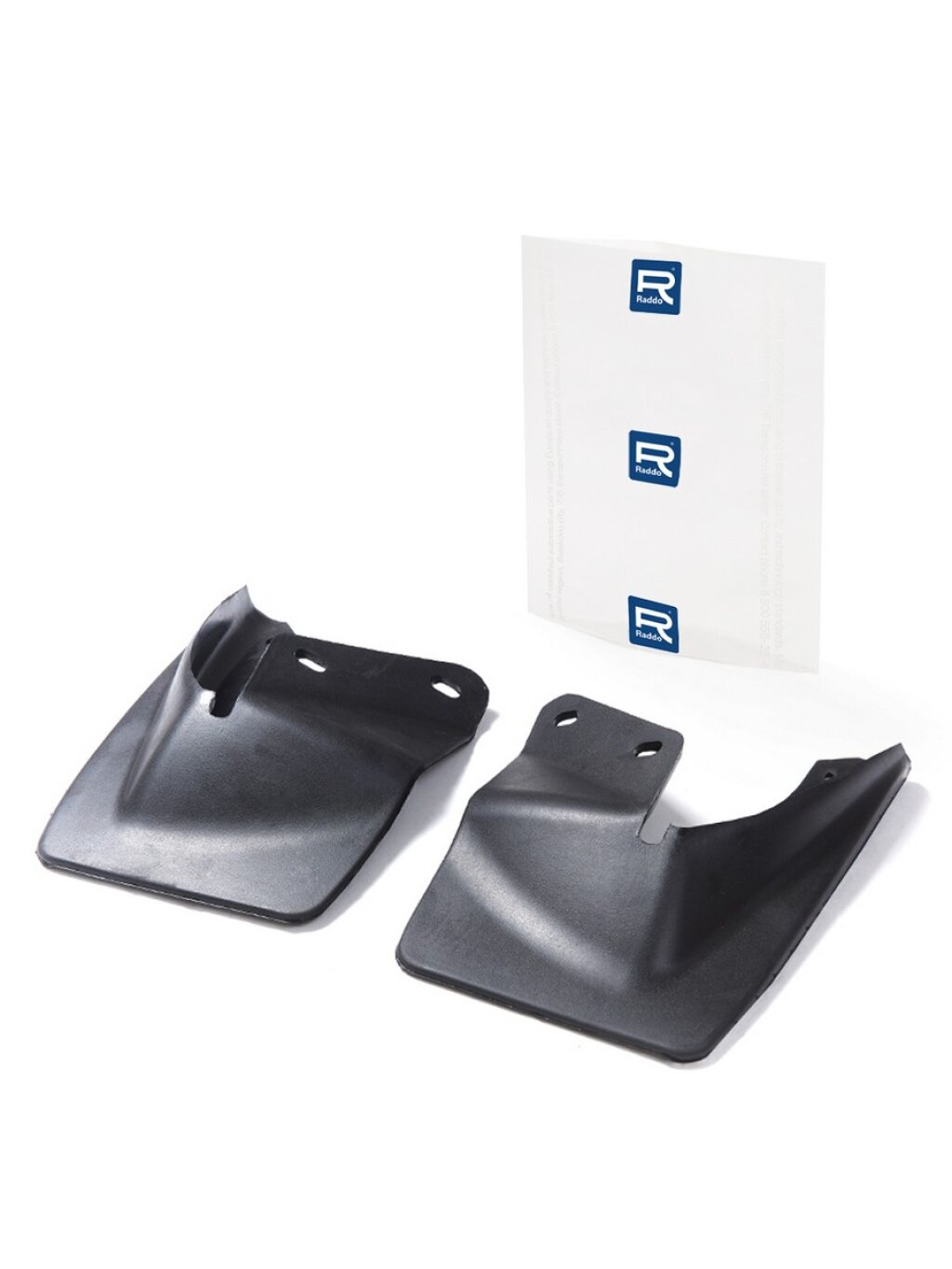 Брызговики задние для а/м ВАЗ 2110 (резиновые) "Raddo"