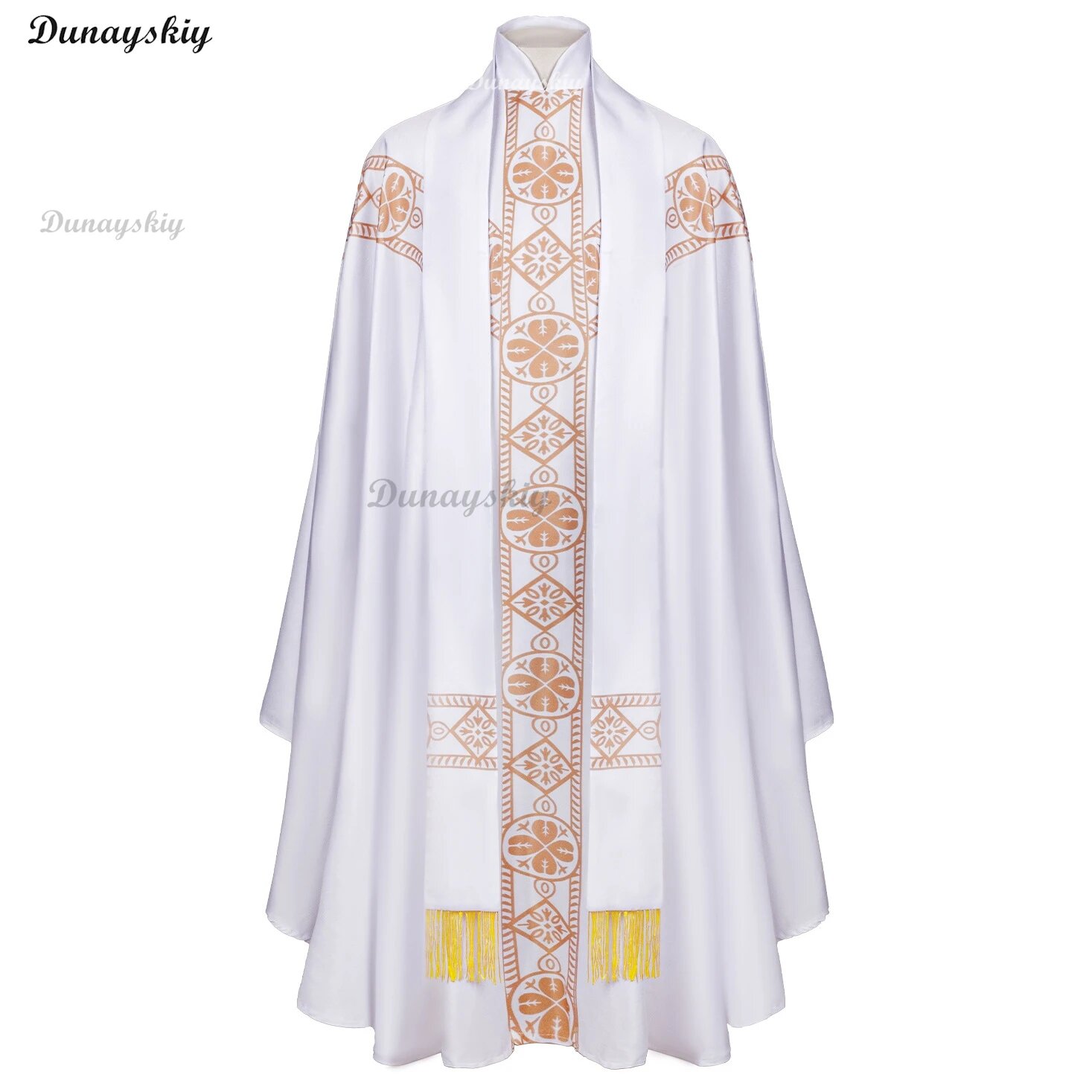 Косплей костюм аниме священника Белый, XXL, C5