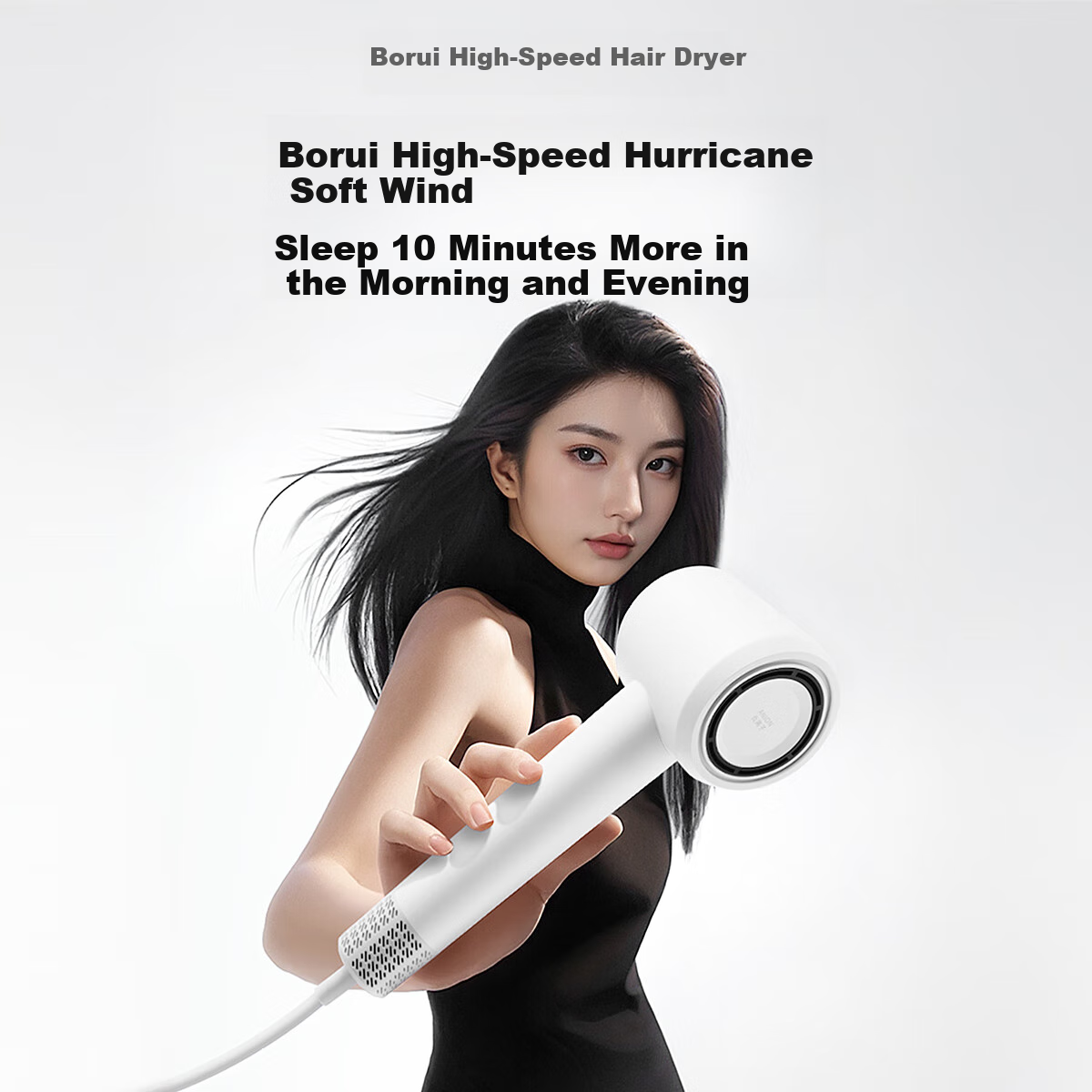 FLYCO Borui High-Speed Ionic Hair Dryer Household High-Power Portable Hair Dryer Gift for Girlfriend Boyfriend Couple PH1650