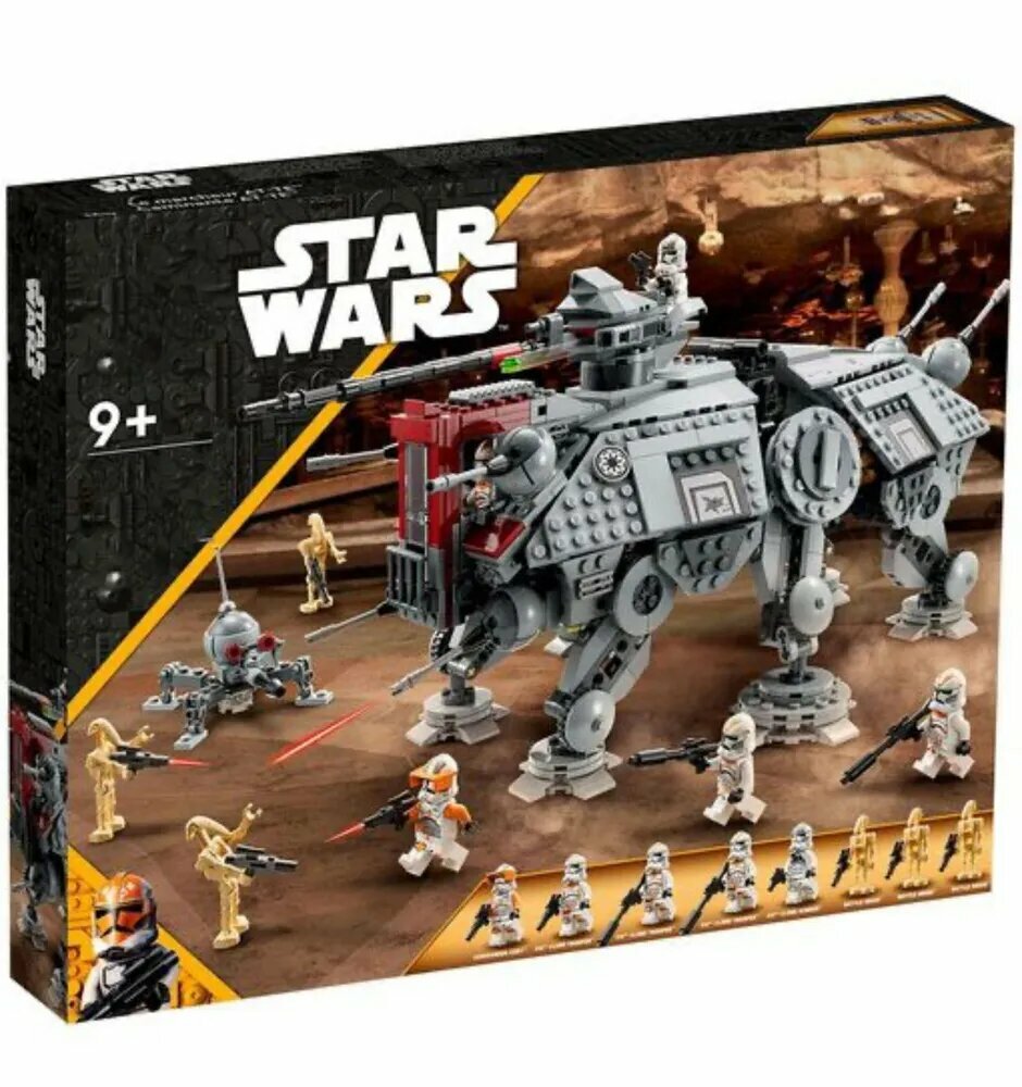 Конструктор Космический корабль/Шагоход AT TE/1127 деталей