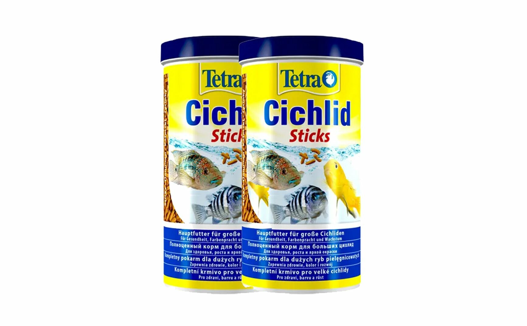 TetraCichlid Sticks корм для всех видов цихлид в палочках 1 л х 2 шт.