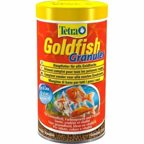 TetraGoldfish Granules корм в гранулах для золотых рыб 500 мл