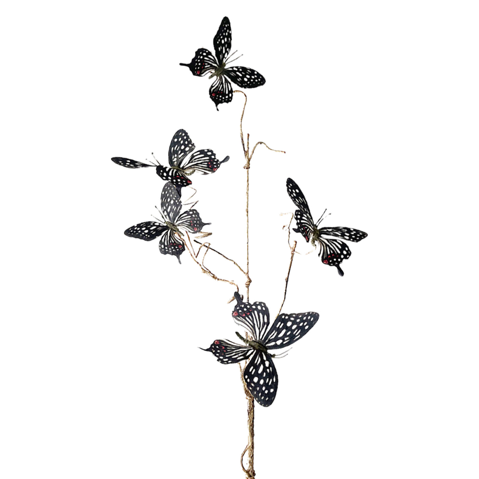 Artificial Branch Lifelike DIY 3D Stakes Decor for Home Garden Party Wedding