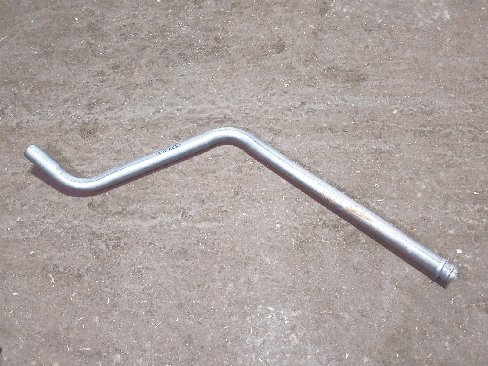 Труба 2 глушителя приемная левая ЗМЗ