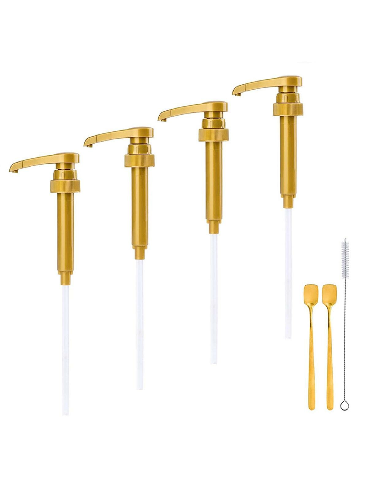 Набор из 7 частей, насос-дозатор кофейного сиропа