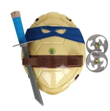 Игровой набор "Черепашки Ниндзя", Леонардо, маска, оружие, панцирь, от 3 до 18 лет