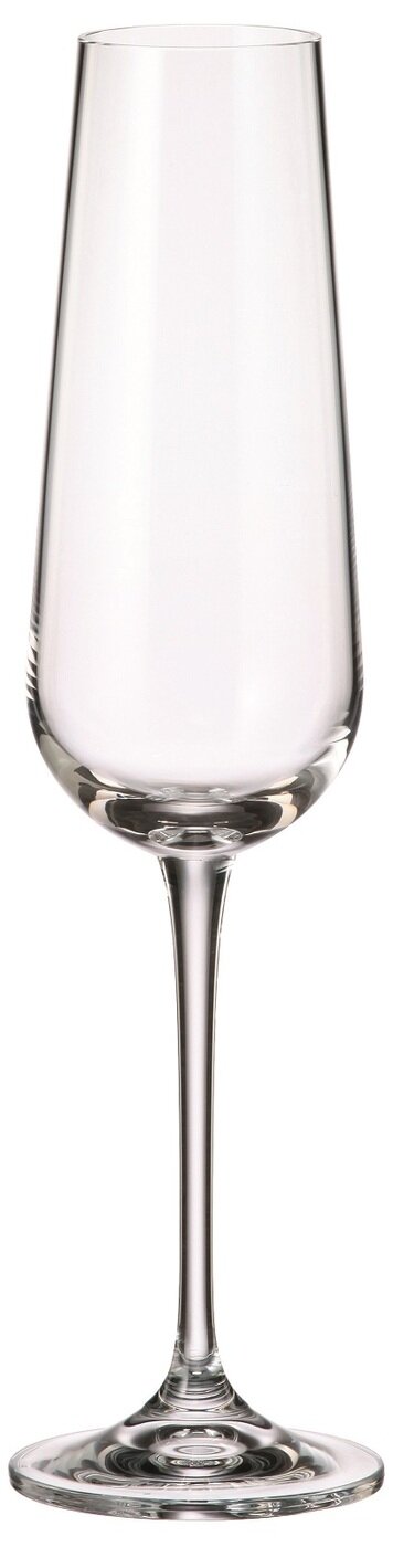 Бокал для шампанского "ARDEA", 220 мл (набор 6шт), Crystal Bohemia/ БСС0021