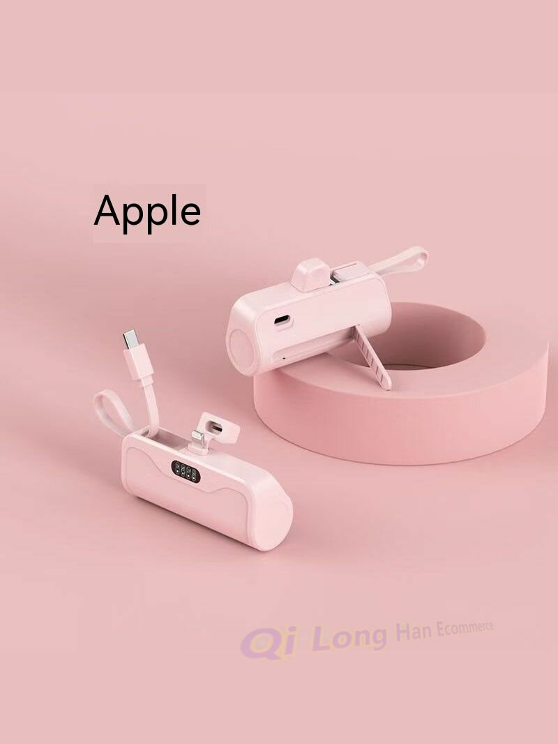 Внешний аккумулятор, для iPhone и Android, 10 000 мА, защита от перегрузок, хаки