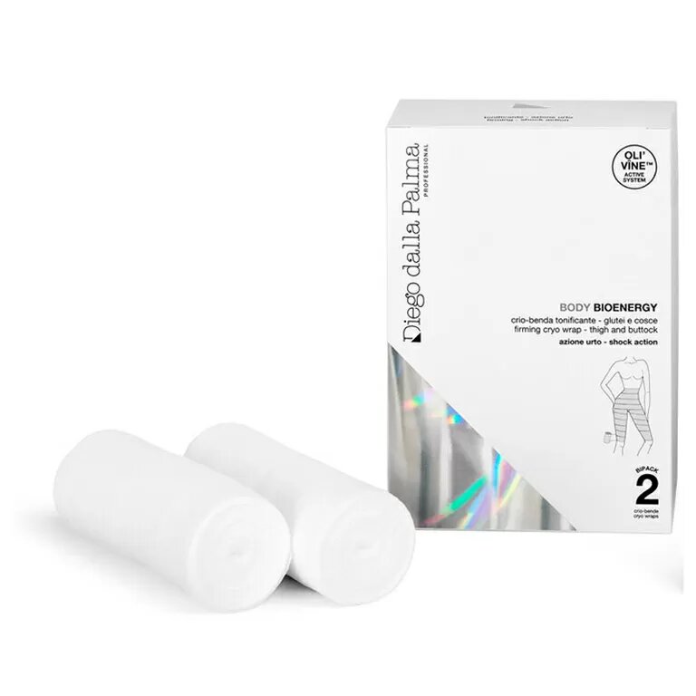 DIEGO DALLA PALMA Firming cryo wrap - thigh and buttock - shock action Лифтинговое бандажное крио обертывание для бёдер и ягодиц 2 шт