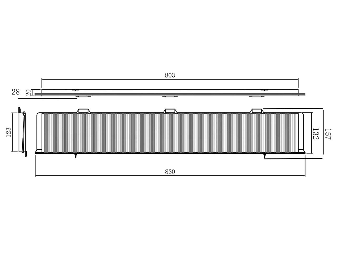 UNIO FLT-40068 (64316803970 / 64316925981 / 64316946629) фильтр салона фильтр салонный BMW (БМВ) 3 (e90-e93) 04-, x1 (e84)
