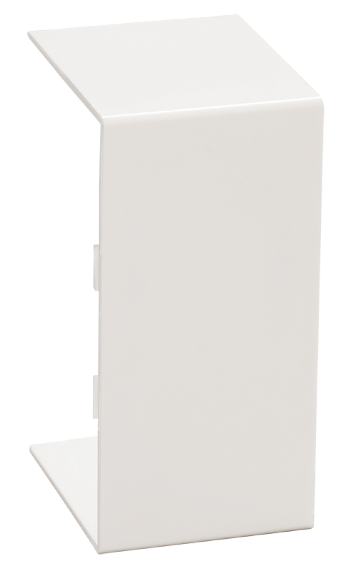 Соединитель для кабель-каналов IEK / ИЕК Elecor на стык КМС, из пластика, белый, 100×40мм, 2шт. / электрика