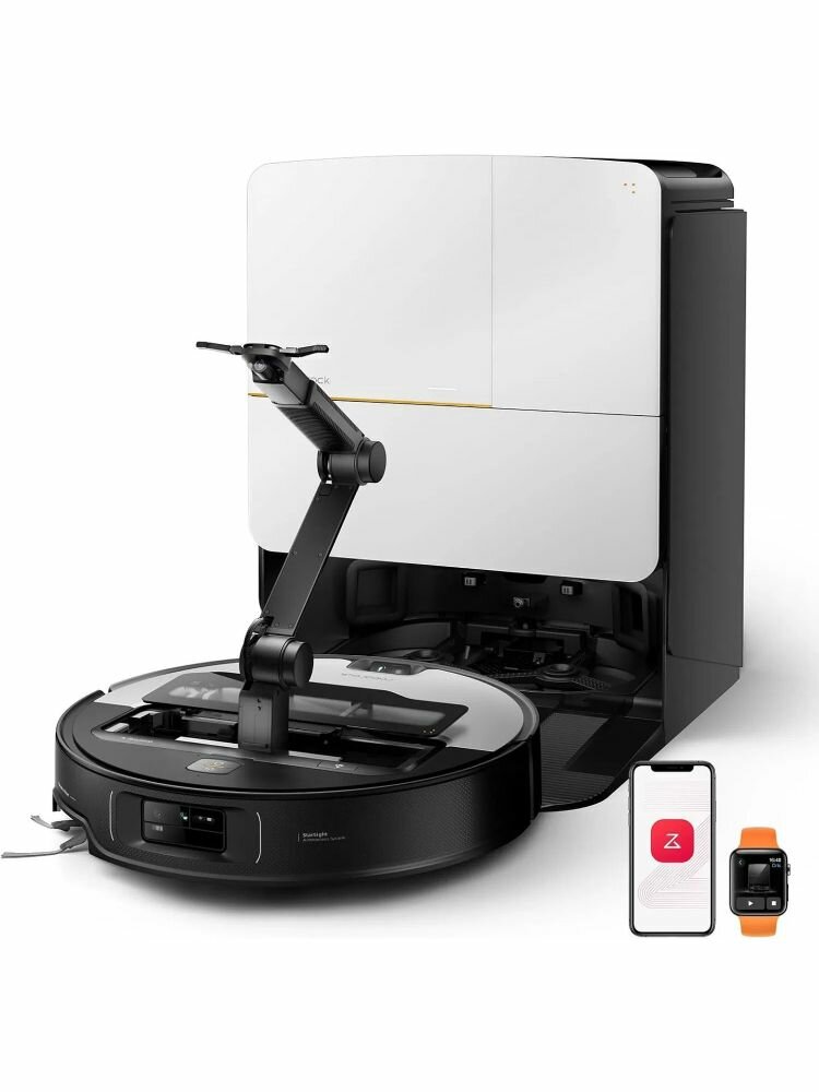 Робот-пылесос Roborock Z70, серебристый