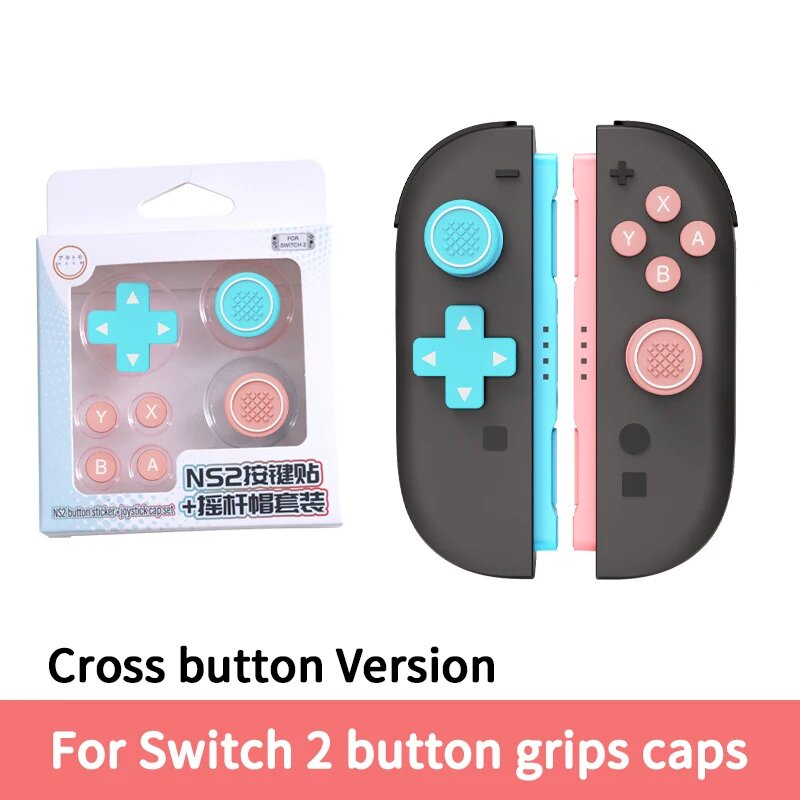 Крышки к Joy-Con для Nintendo Switch, Cross A, черные