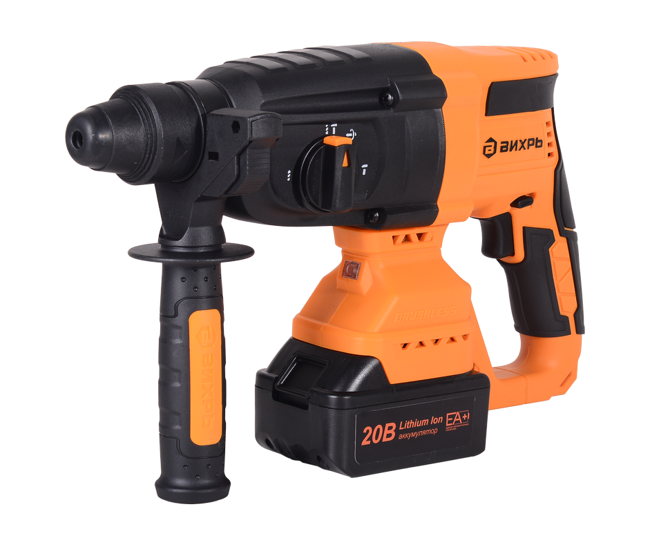 Перфоратор аккумуляторный, Вихрь АП-3.2Li-Ion, SDS-Plus, 3 Ач, 20 В