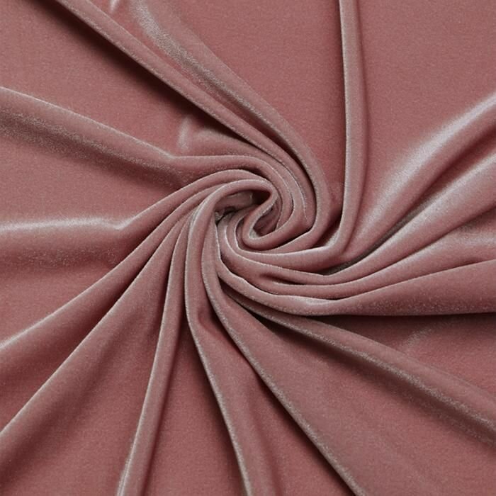 Ткань бархат Panama 30081 Corsetto (бежево-розовый)