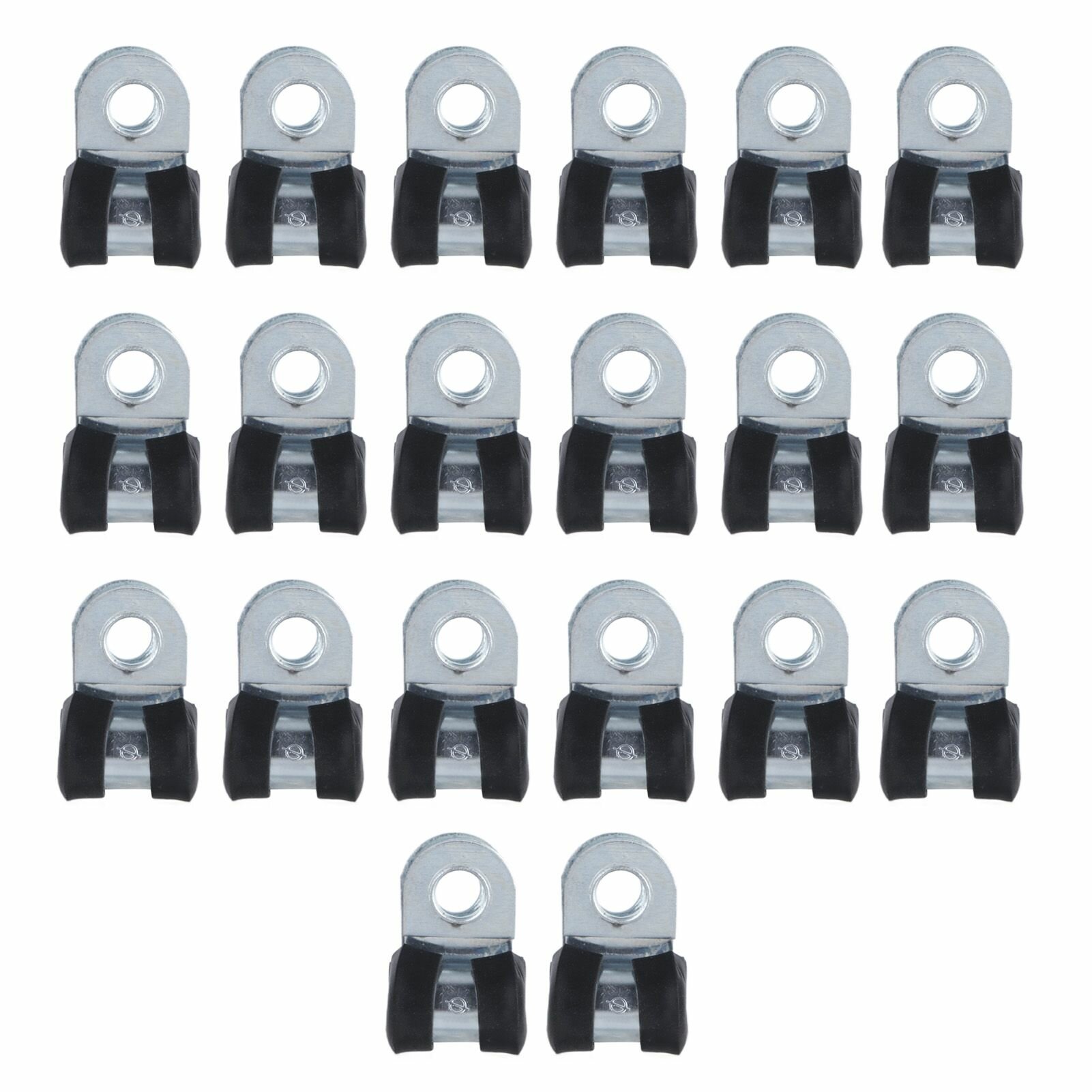 8 мм хомут для кабеля из нержавеющей стали 304, тип R, хомут для труб, устойчивый к коррозии, прочный, многоразовый, долговечный крепеж