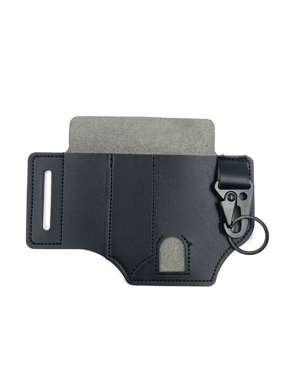 Удобный кожаный держатель для инструментов, модные складные чехлы для ножей, карманные органайзеры для ножей, кобуры для ножей из кожи