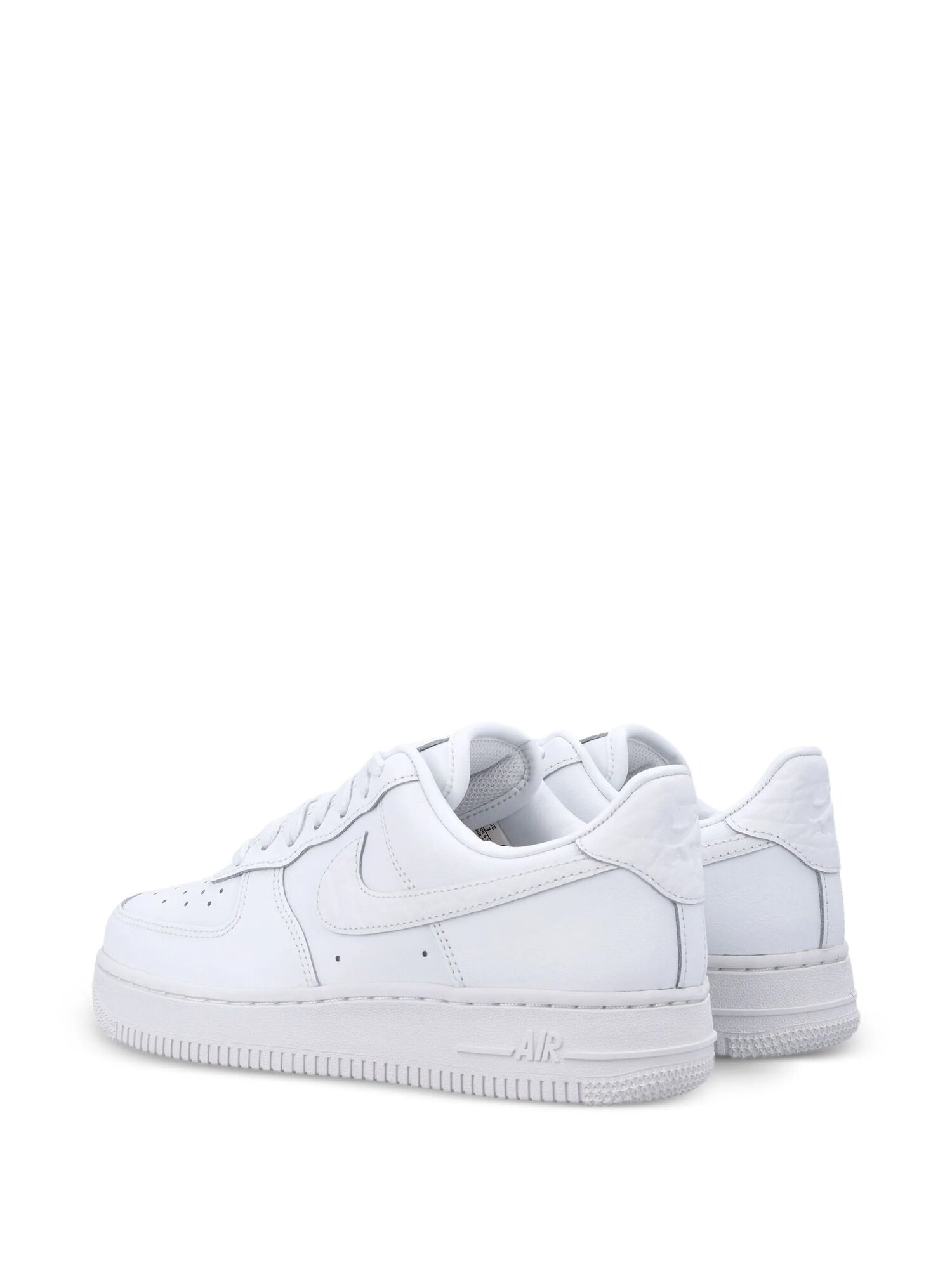 Кроссовки NIKE Air Force 1 '07, размер 6.5 US, бежевый/белый — фото 1