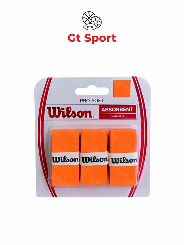 Намотка для ракетки Wilson Pro ABSORBENT Overgrip 3 шт.