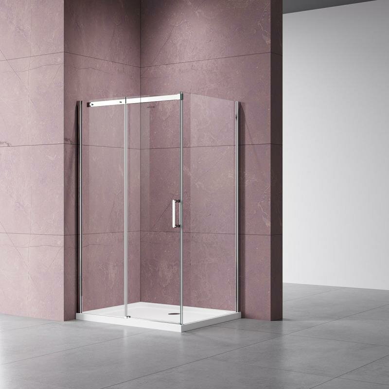 Vincea Душевой уголок Dice VSR-4D1012CL, 1200*1000, хром, стекло прозрачное Vincea