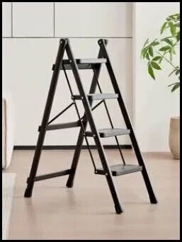 Эксклюзивная лестница в стиле лофт с матовым эмалевым покрытием и скрытой системой креплений, российский патент