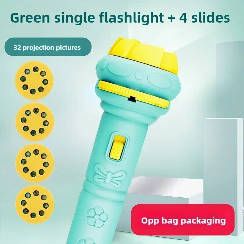 Фонарик-проектор, фонарик, лампа, игрушки, милый мультфильм, игрушки для творчества, фонарик, лампа-проектор, игрушка, детские книги для сна