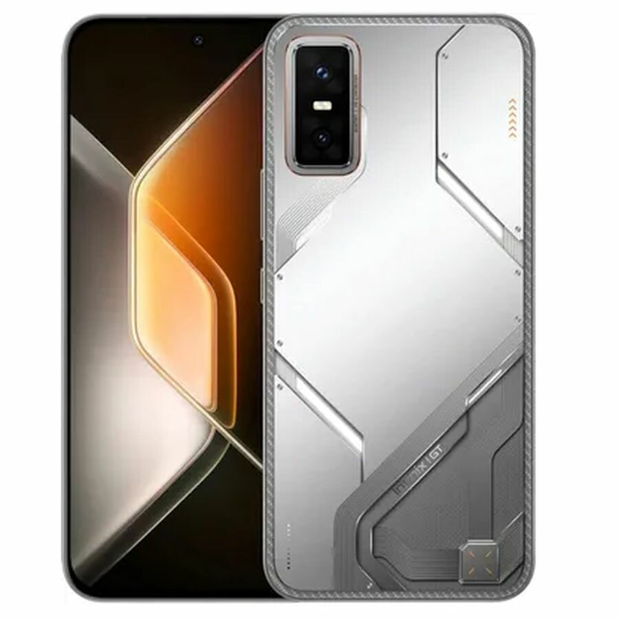 6,78" Смартфон INFINIX GT 30 Pro 12/256 ГБ (X6873) 2025, серебристый