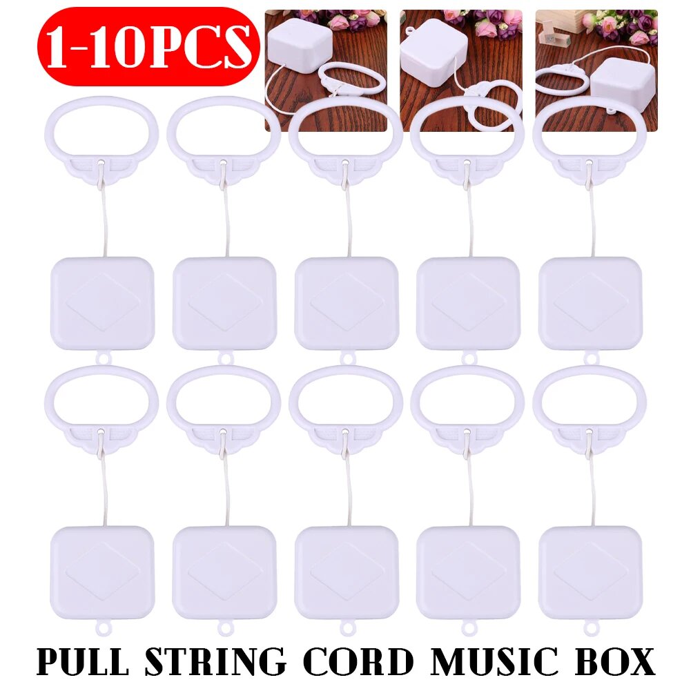 Механическая музыкальная шкатулка с колыбельной