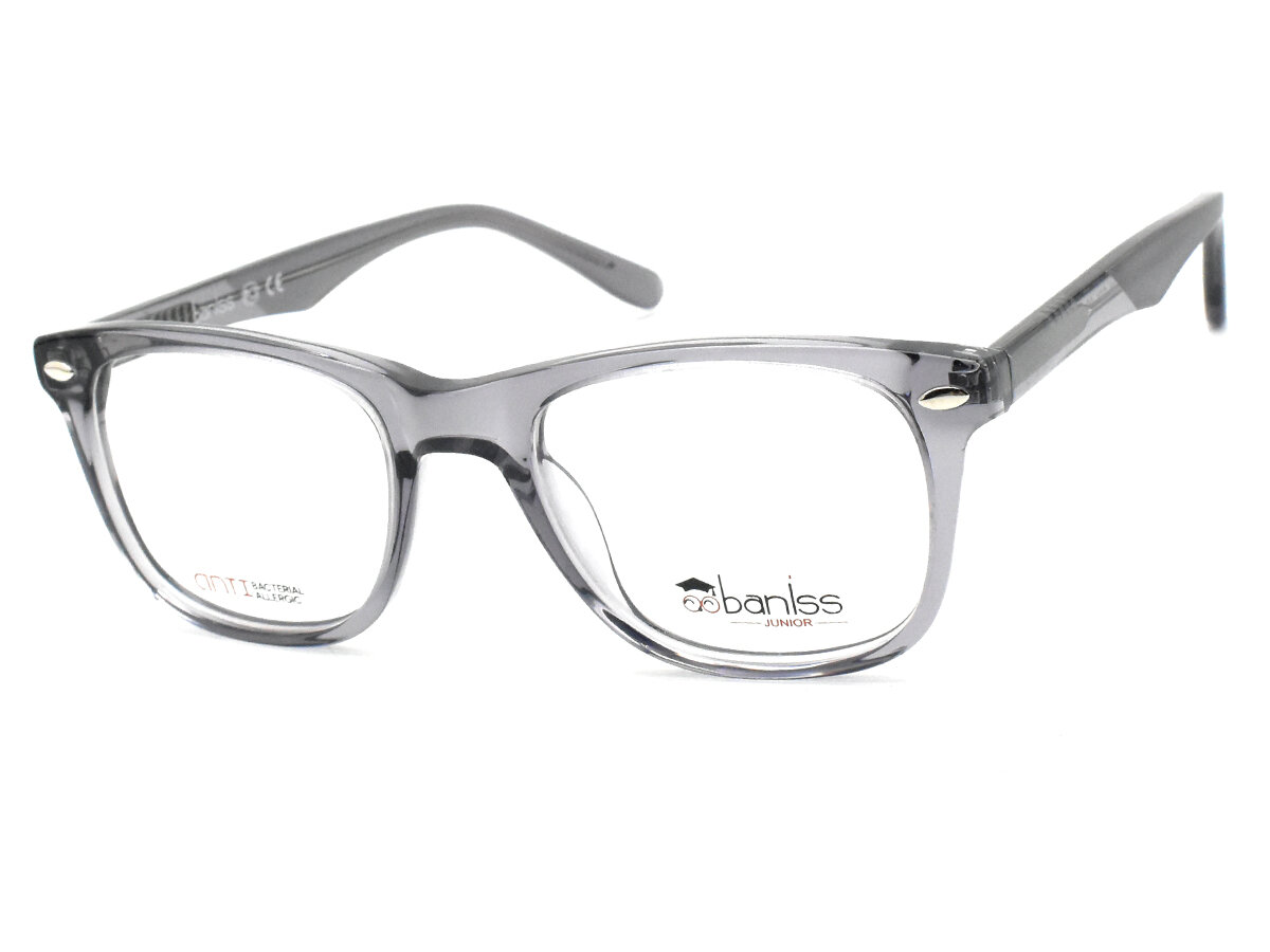 Оправа для очков BANISS BSJ6048 C06 пол Детские форма оправы Вайфарер (Wayfarer) цвет оправы Серый