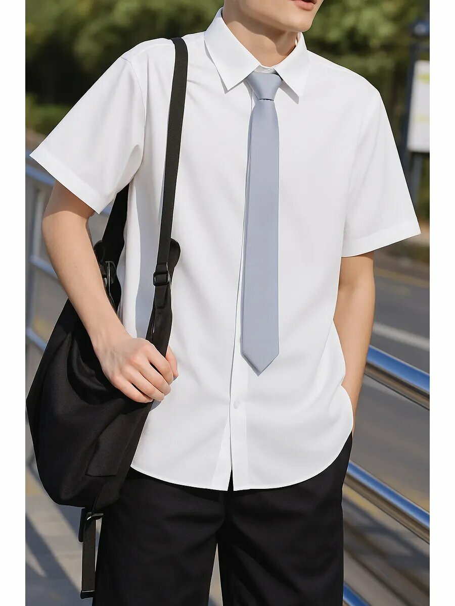 Школьная рубашка для мальчиков