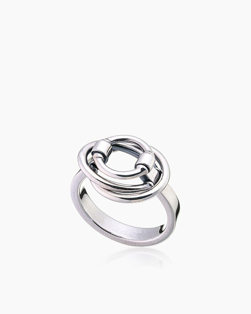 Кольцо, серебро, 925 проба