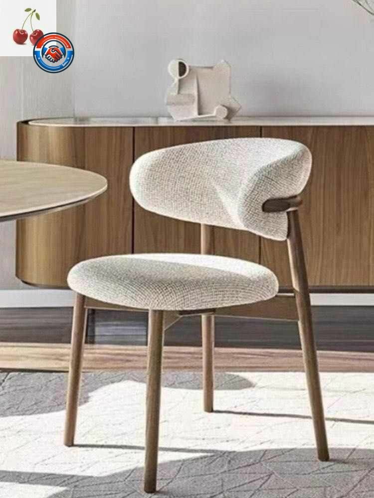Лёгкий современный обеденный стул с высокой спинкой, стул для кухни и гостиной, комфортное сиденье для кафе и дома, модный дизайн интерьера