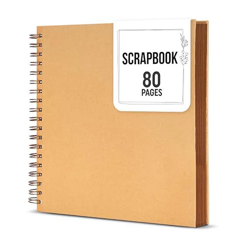 Альбом для скрапбукинга 80 страниц Brown