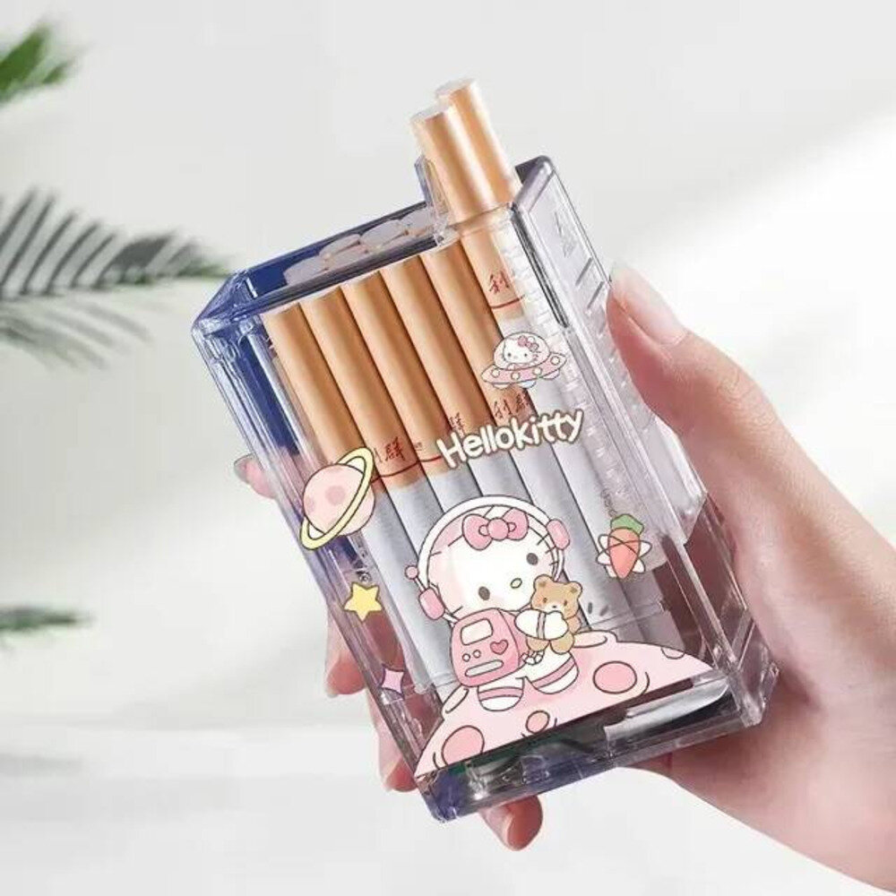 Портсигары Sanrios Kuromi Hello Kitty, 20 шт, обычные, со встроенным USB-разъемом, подарок.