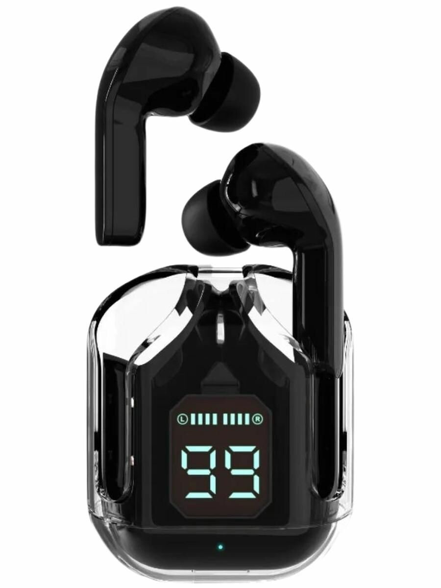 Наушники беспроводные TWS More choice BW07, Активное шумоподавление, Сенсорное управление