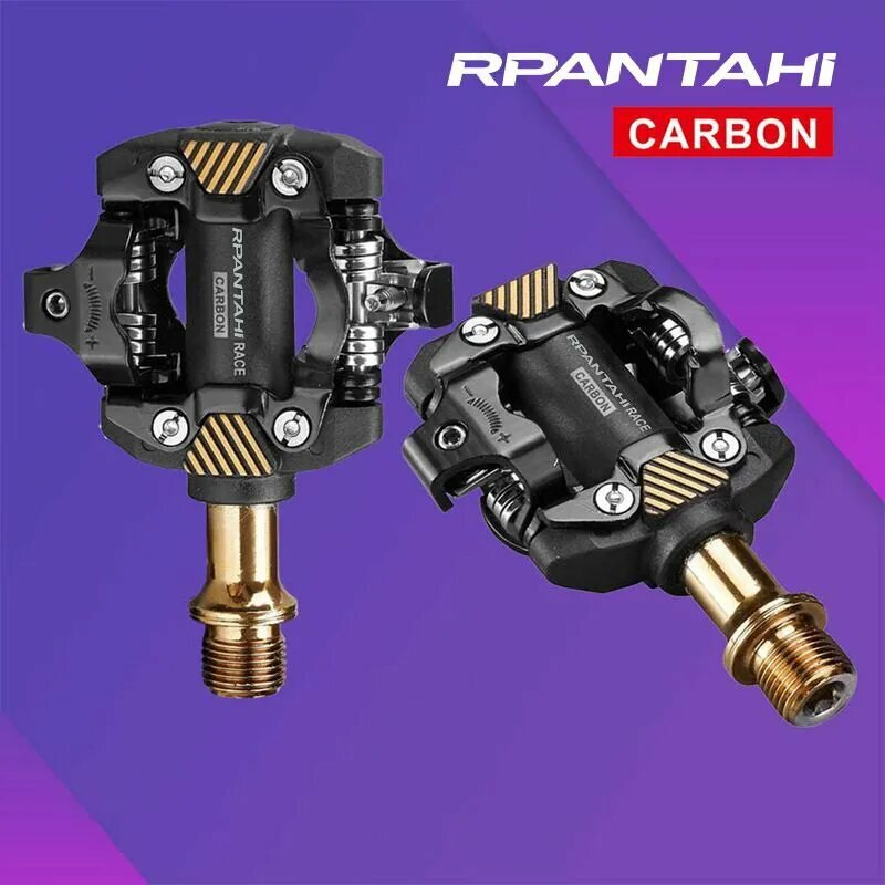 Педали велосипедные SHIMANO PD-M520, SPD с шипами, черные s t